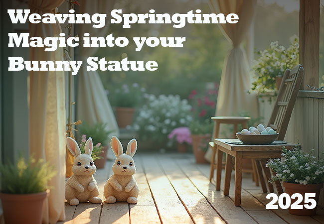 Weaving Springtime Magic into your Bunny Statue [2025] – Universal Statues LLC