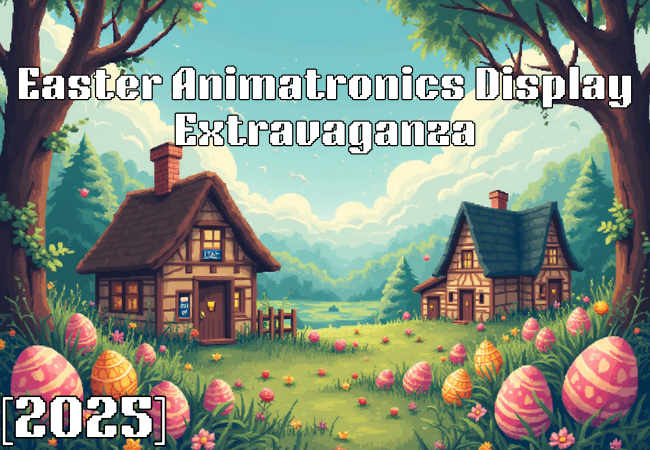 Easter Animatronics Display Extravaganza [2025] – Universal Statues LLC