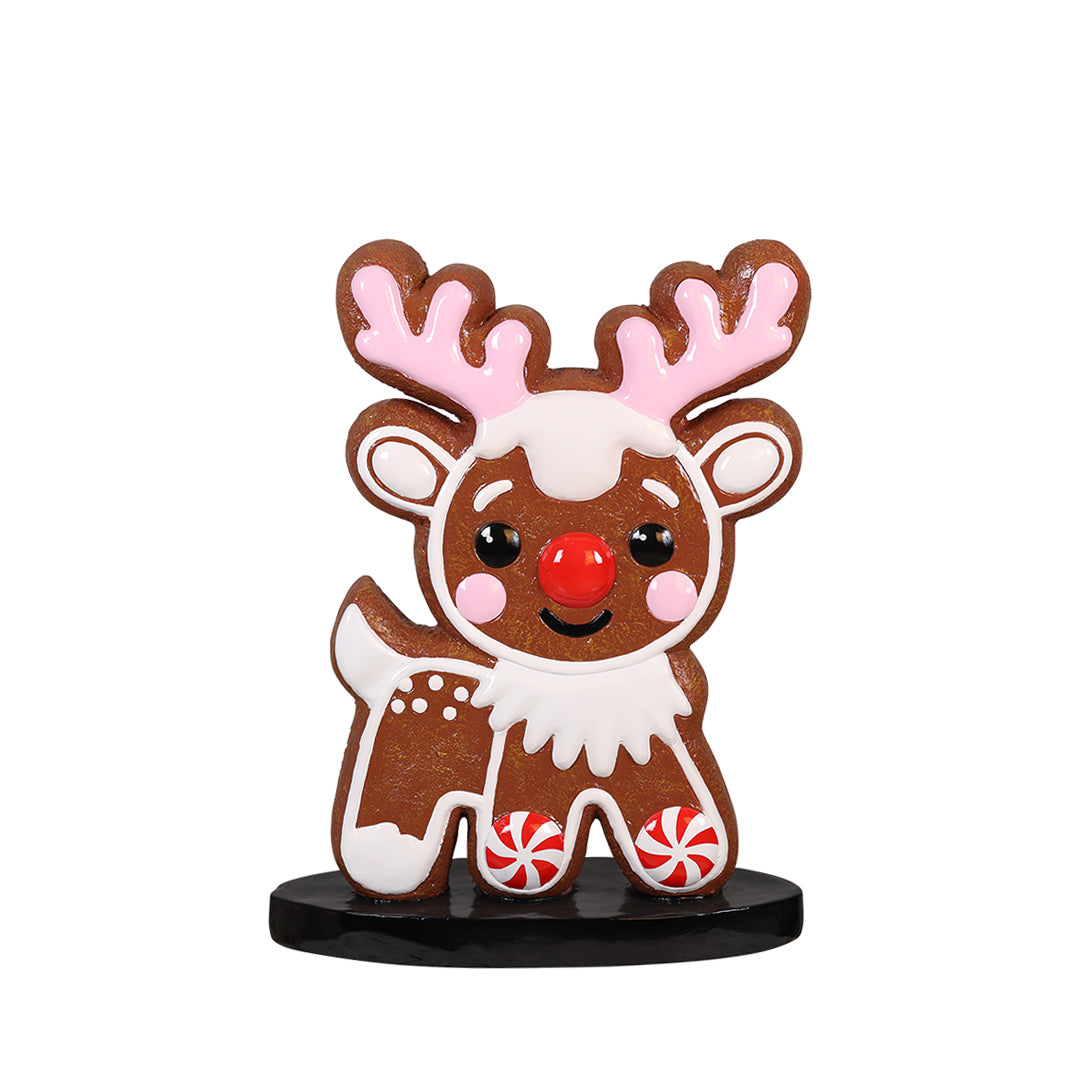Whimsical Gingerbread Deer – Universal Statues LLC