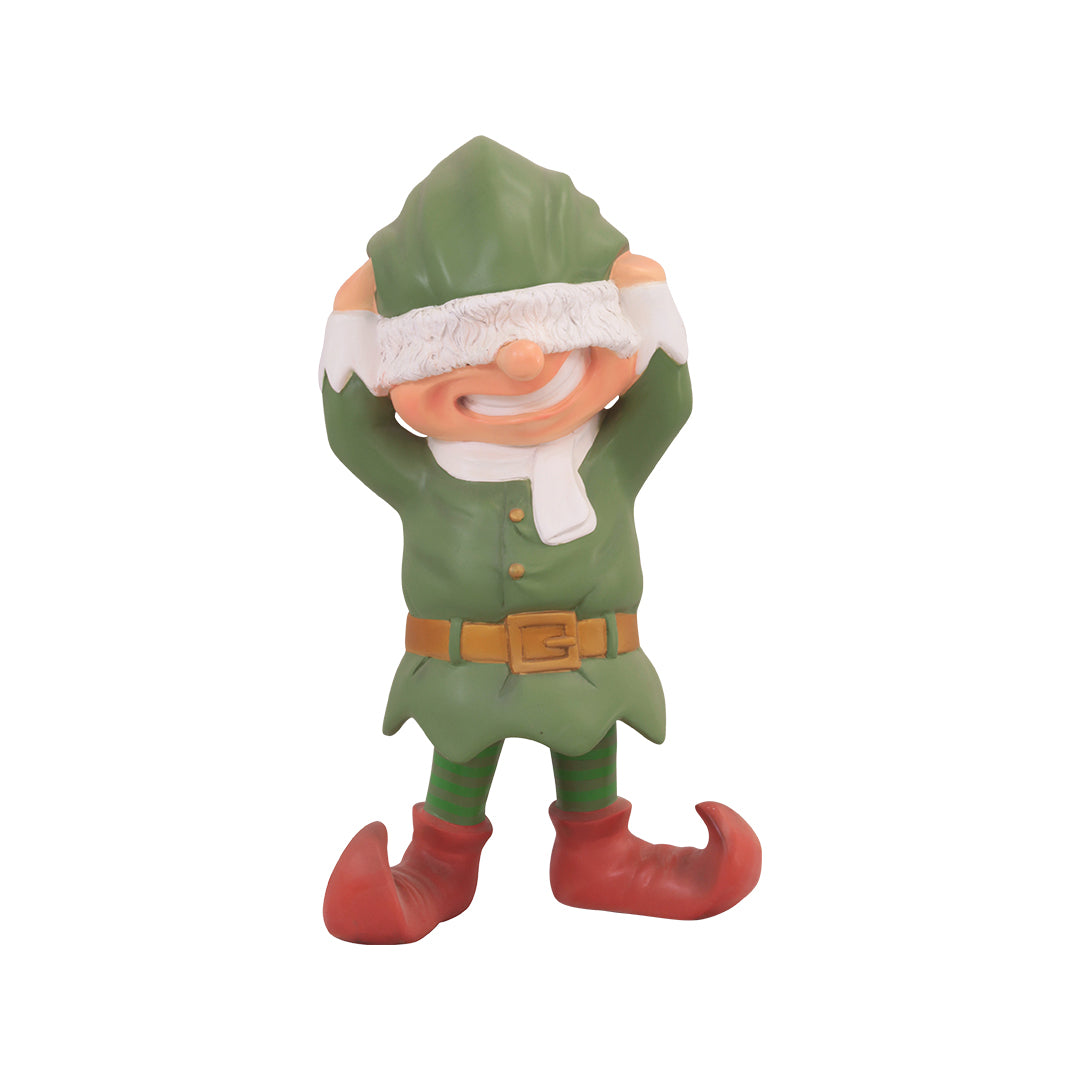 Playful Santa Elf - Christmas Statues – Universal Statues LLC