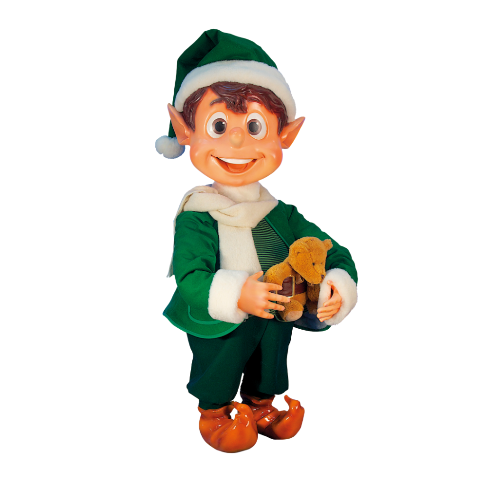 Santa Elf - Christmas Animatronic Display – Universal Statues LLC