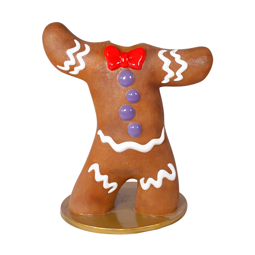 Gingerbreadman Photo Op - Interactive Christmas Statues – Universal ...