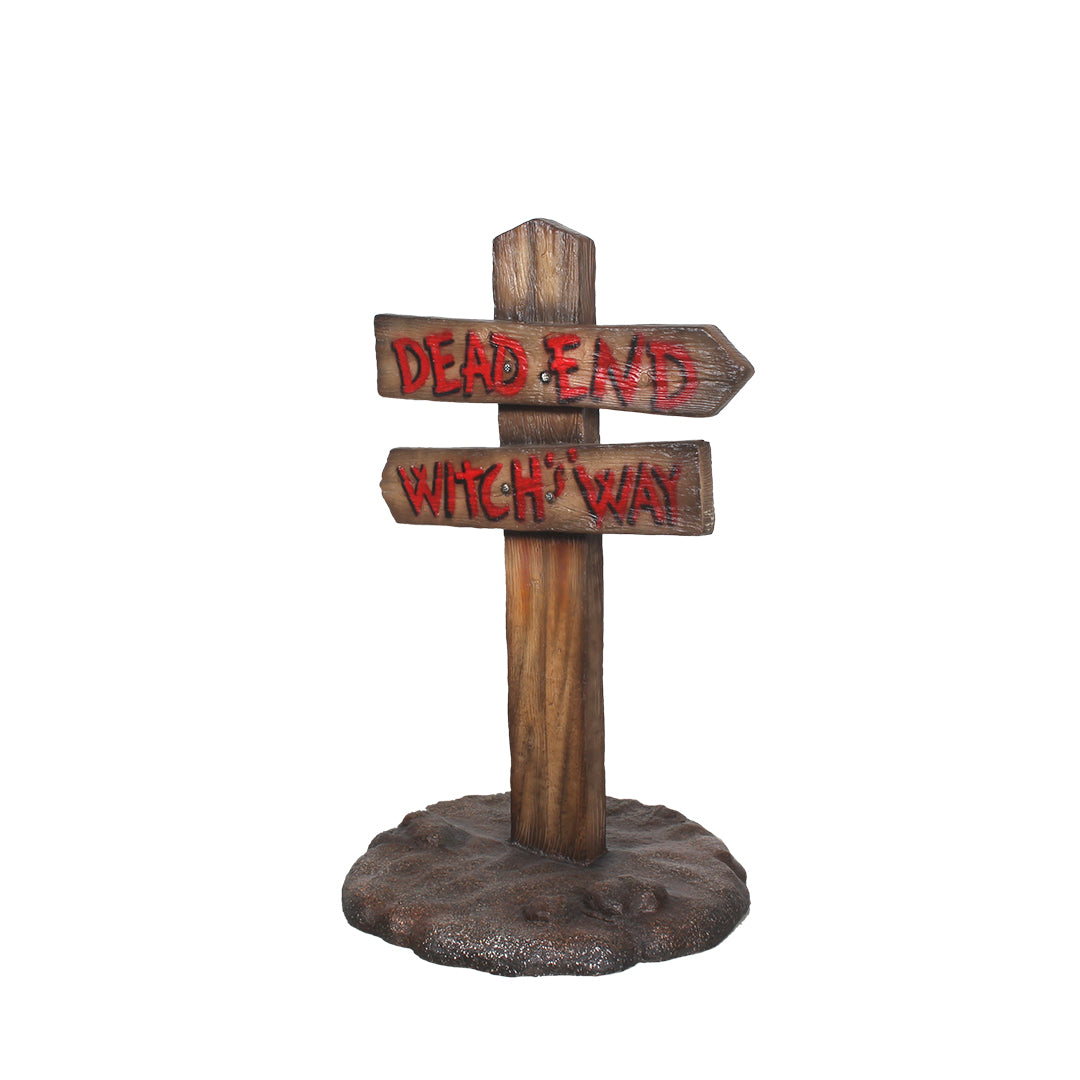 Creepy Dead End Sign – Universal Statues LLC