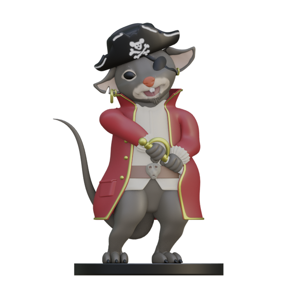MICE THE PIRATE – Universal Statues LLC