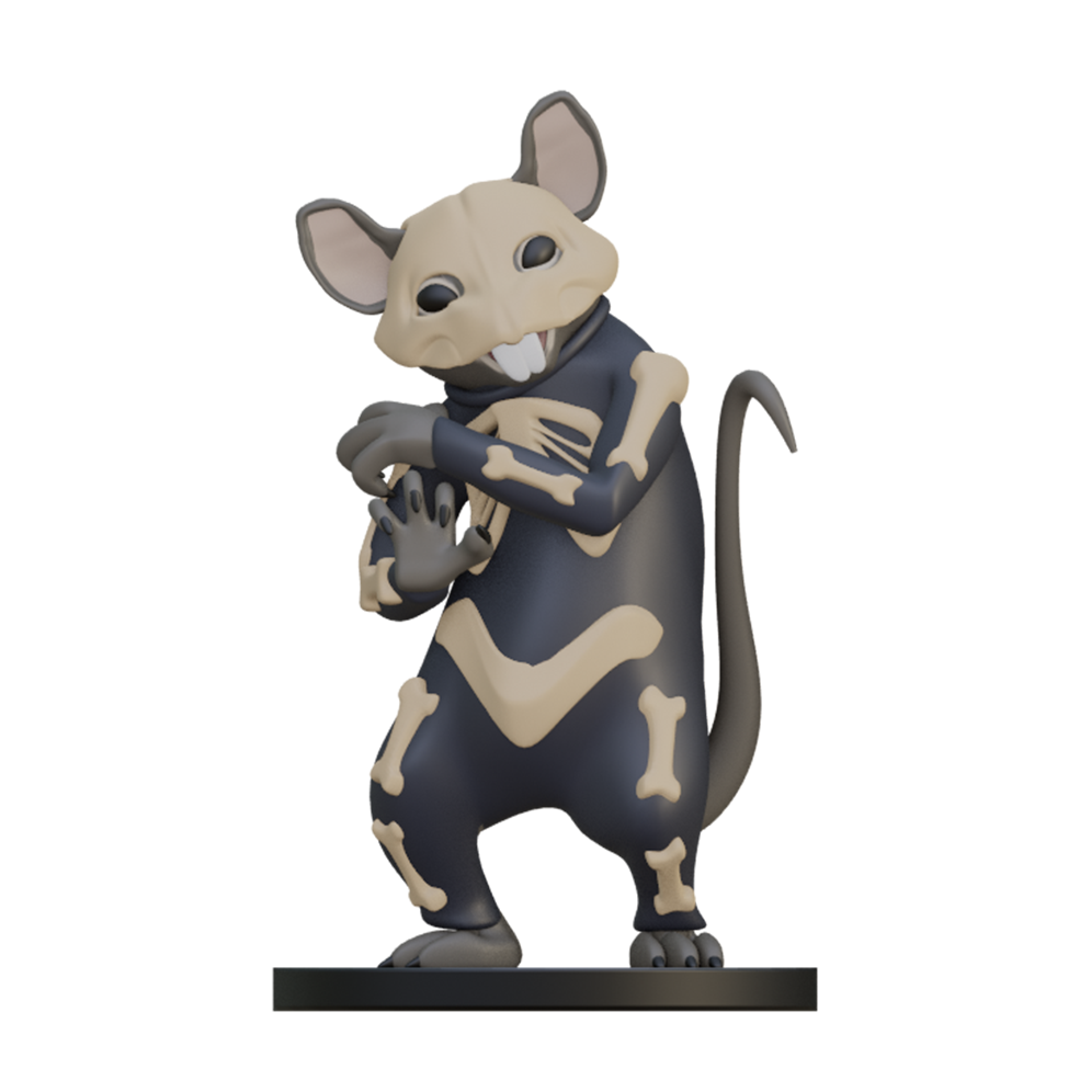 Creepy Mice the Skeleton – Universal Statues LLC
