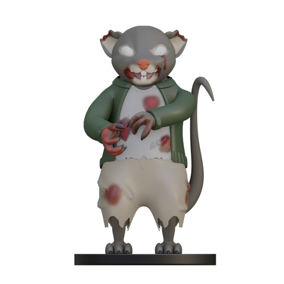 Creepy Undead Mouse Statue – Universal Statues LLC