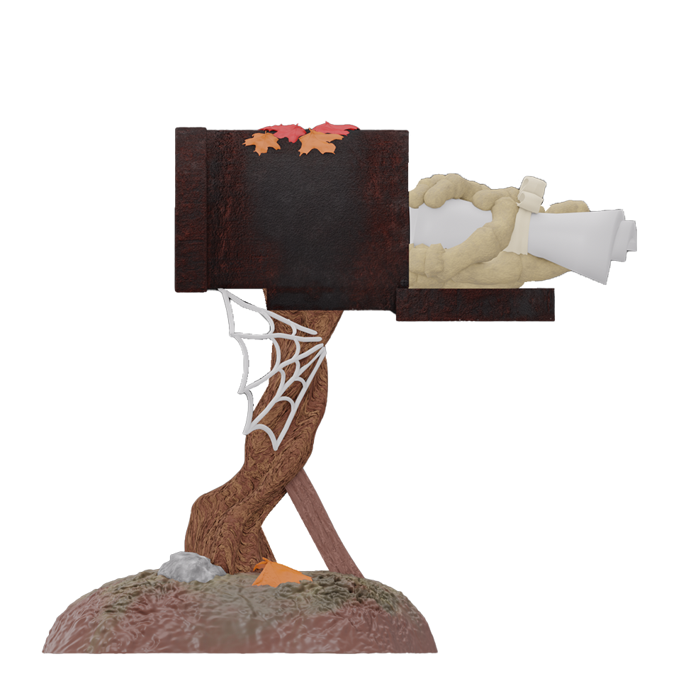 Spooky Mailbox – Universal Statues LLC